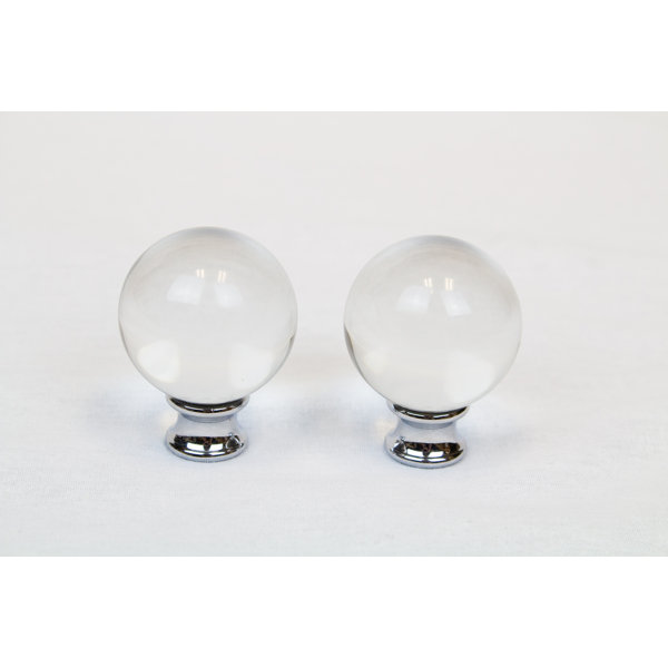 Hospitality Source Ball Shaped Crystal Lamp Finial & Reviews - Wayfair ...