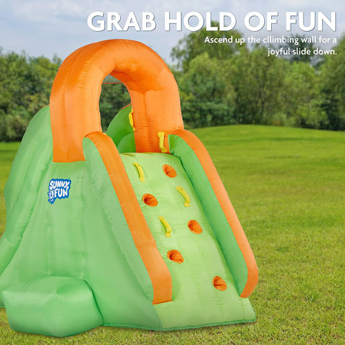 Sunny & Fun Deluxe Inflatable Water Slide Park & Reviews | Wayfair