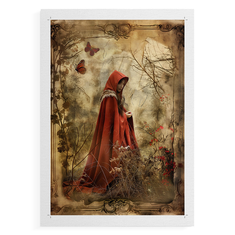 World Menagerie WOMEN Series CCCCL XXXV - impression sur toile de ...