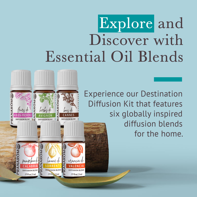 Pranarom Destination Diffusion Essential Oil Kit | Wayfair