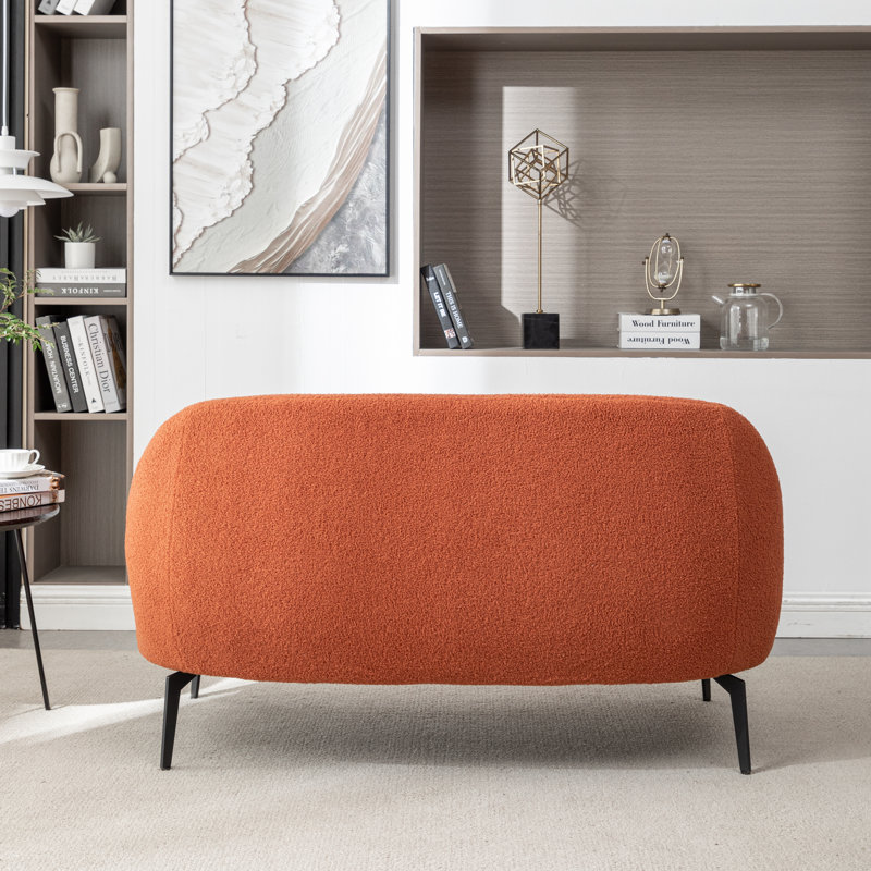 Wade Logan® Bula 50'' Upholstered Loveseat & Reviews | Wayfair