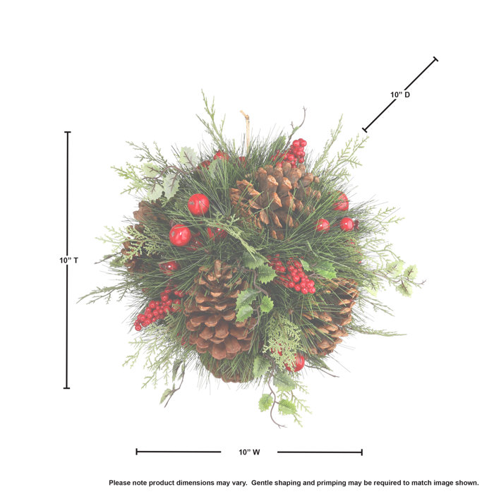 Regency International Faux Holly Swag & Reviews | Wayfair