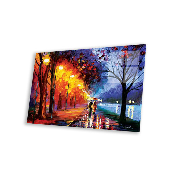 Red Barrel Studio® Alley by the Lake I by Leonid Afremov - Unframed ...