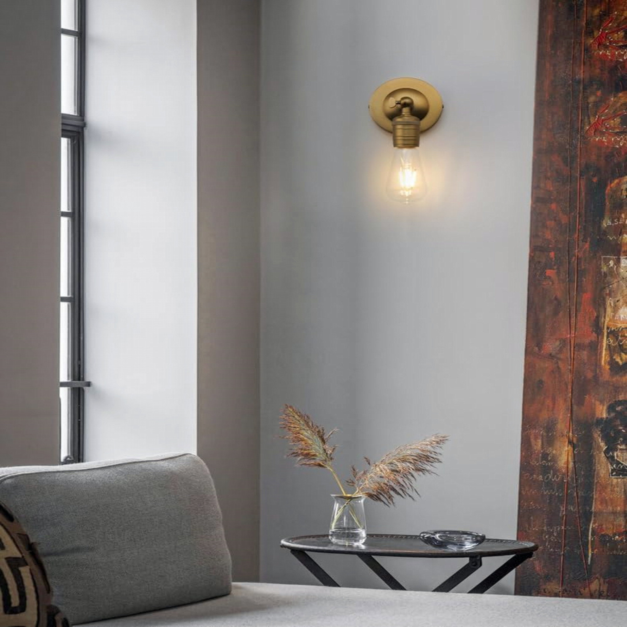 Trent Austin Design Light Fixture Single Sconce Light Simple Industrial ...