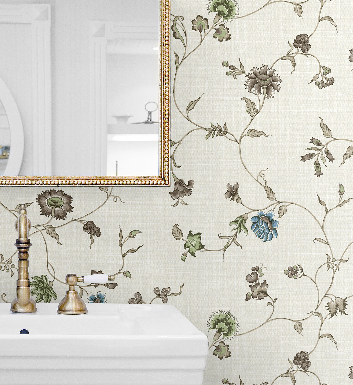 Lark Manor Tollett Floral Roll | Wayfair