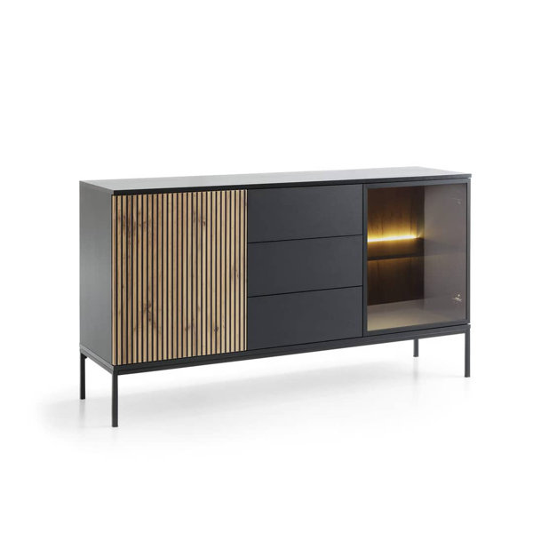 Metro Lane Sleek Sophistication: Delerme Sideboard Cabinet with ...