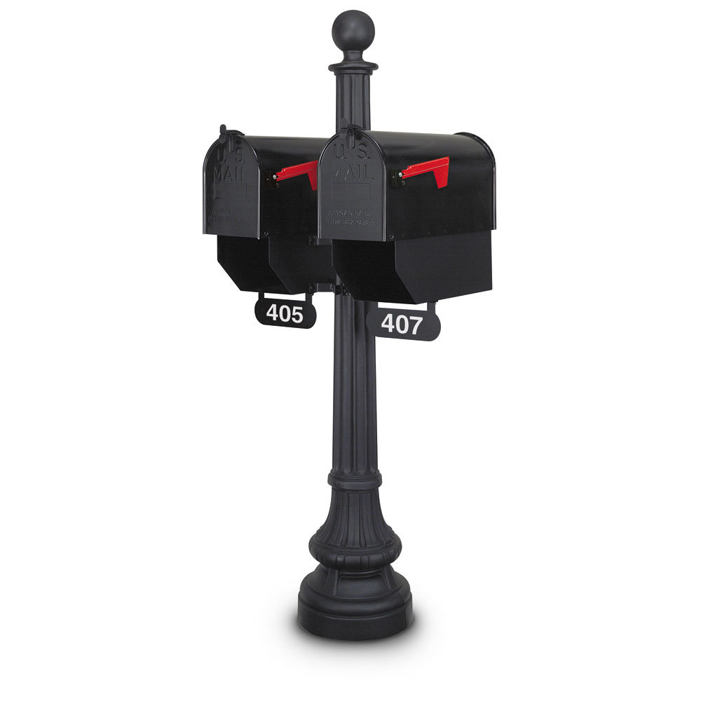 Postal Products Unlimited, Inc. Monroe Mailbox with Post Included ...