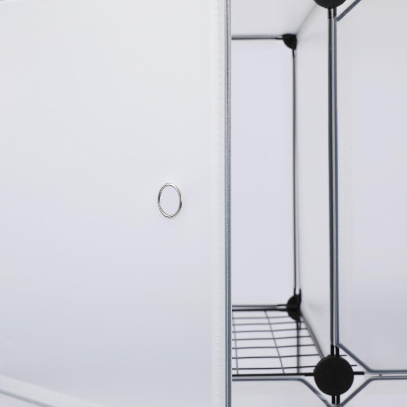 Rebrilliant Tavistock Plastic Closet System & Reviews | Wayfair