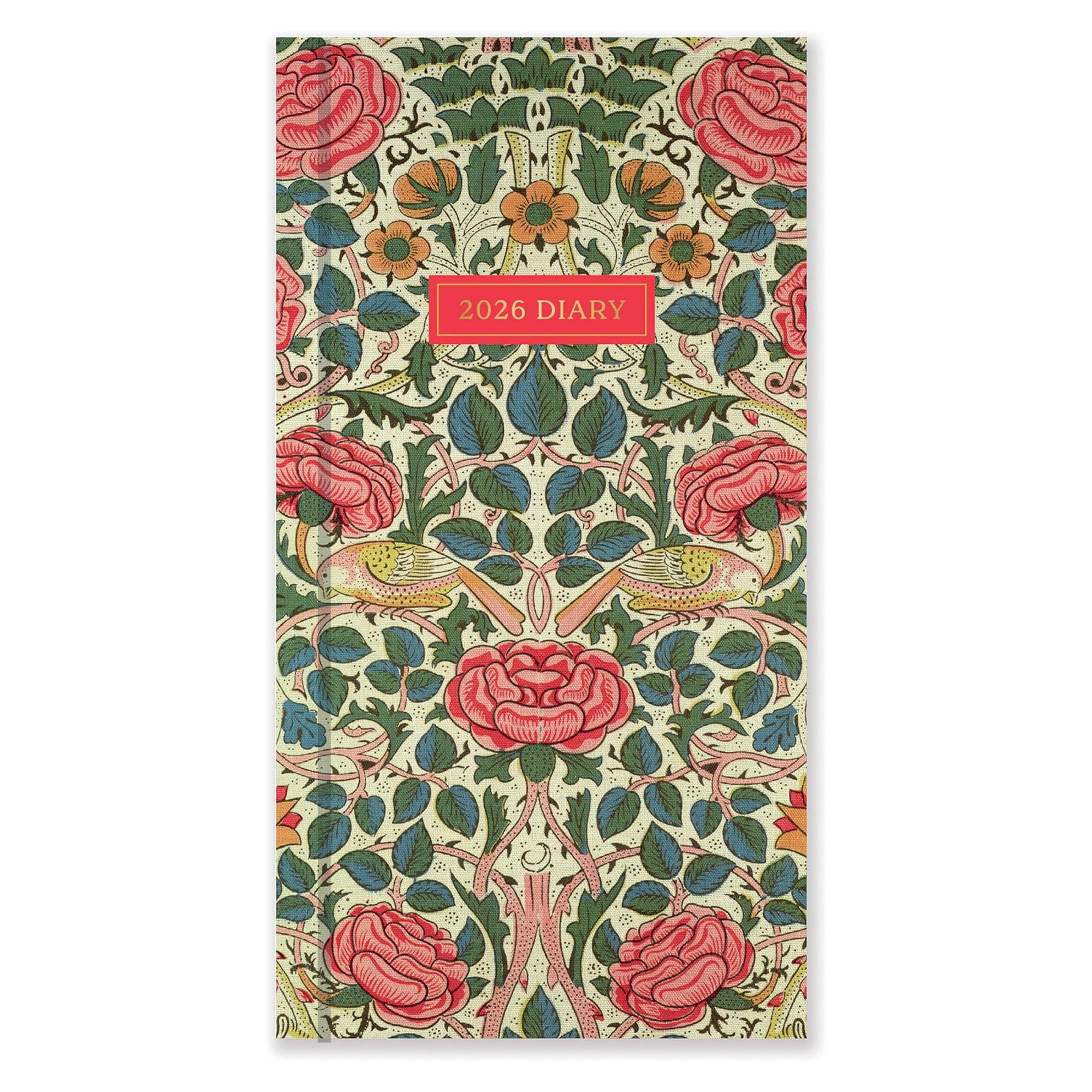 Astoria Grand 2026 William Morris Slim Diary | Wayfair.co.uk
