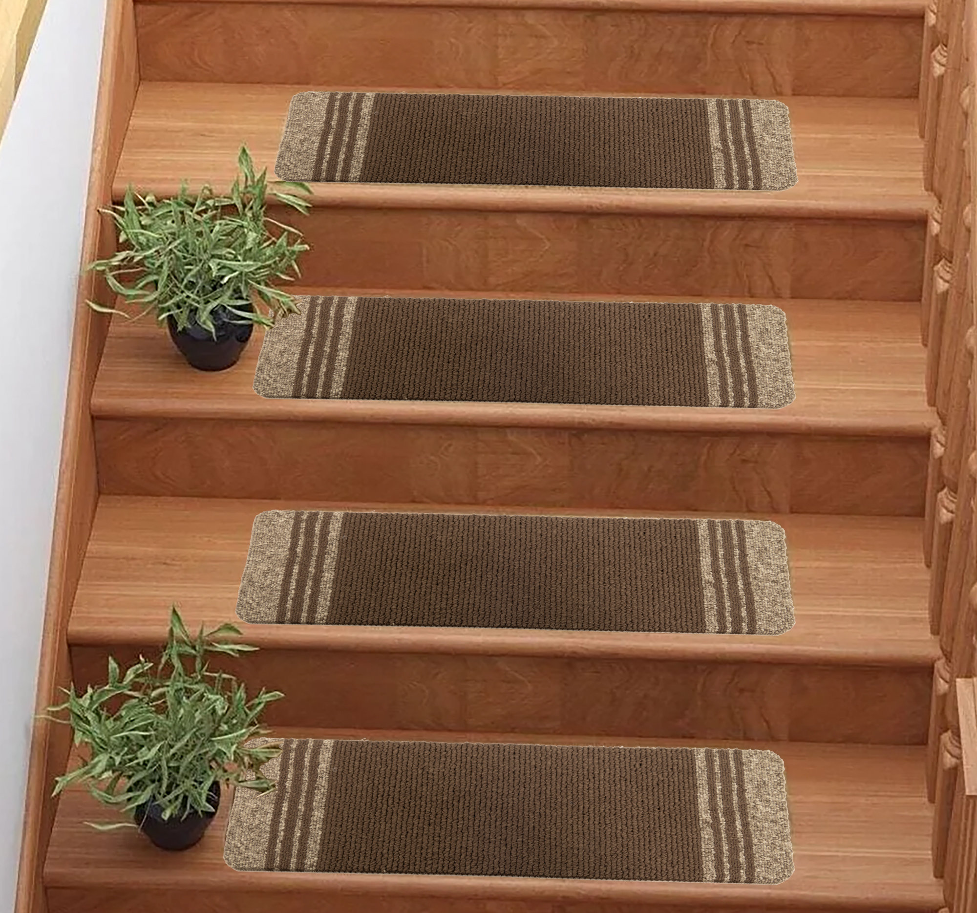 Hokku Designs Kasundra Custom Size Stair Treads Out/Indoor Non Slip ...