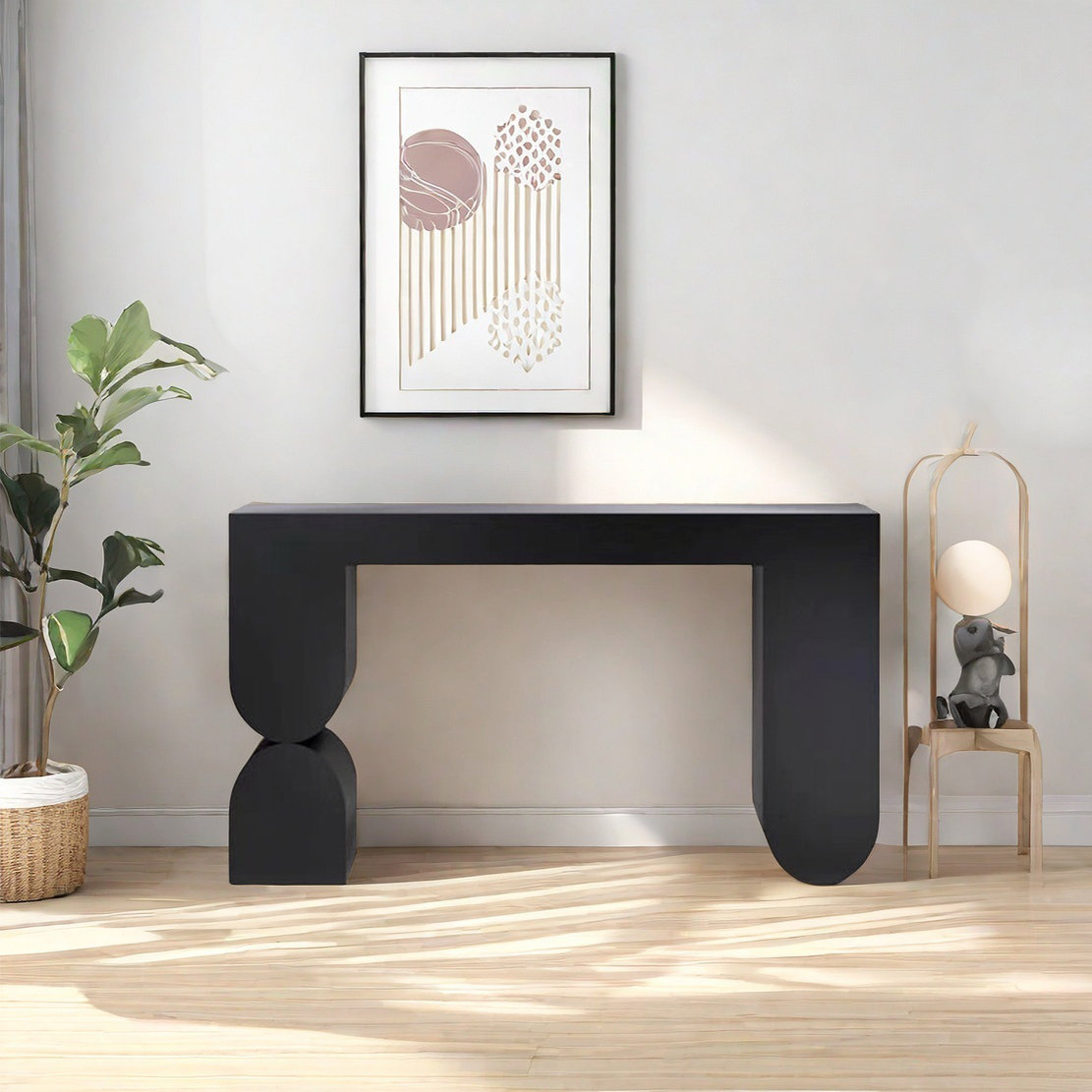 Liu's ink furniture Minimalist Creative Console Table | Wayfair