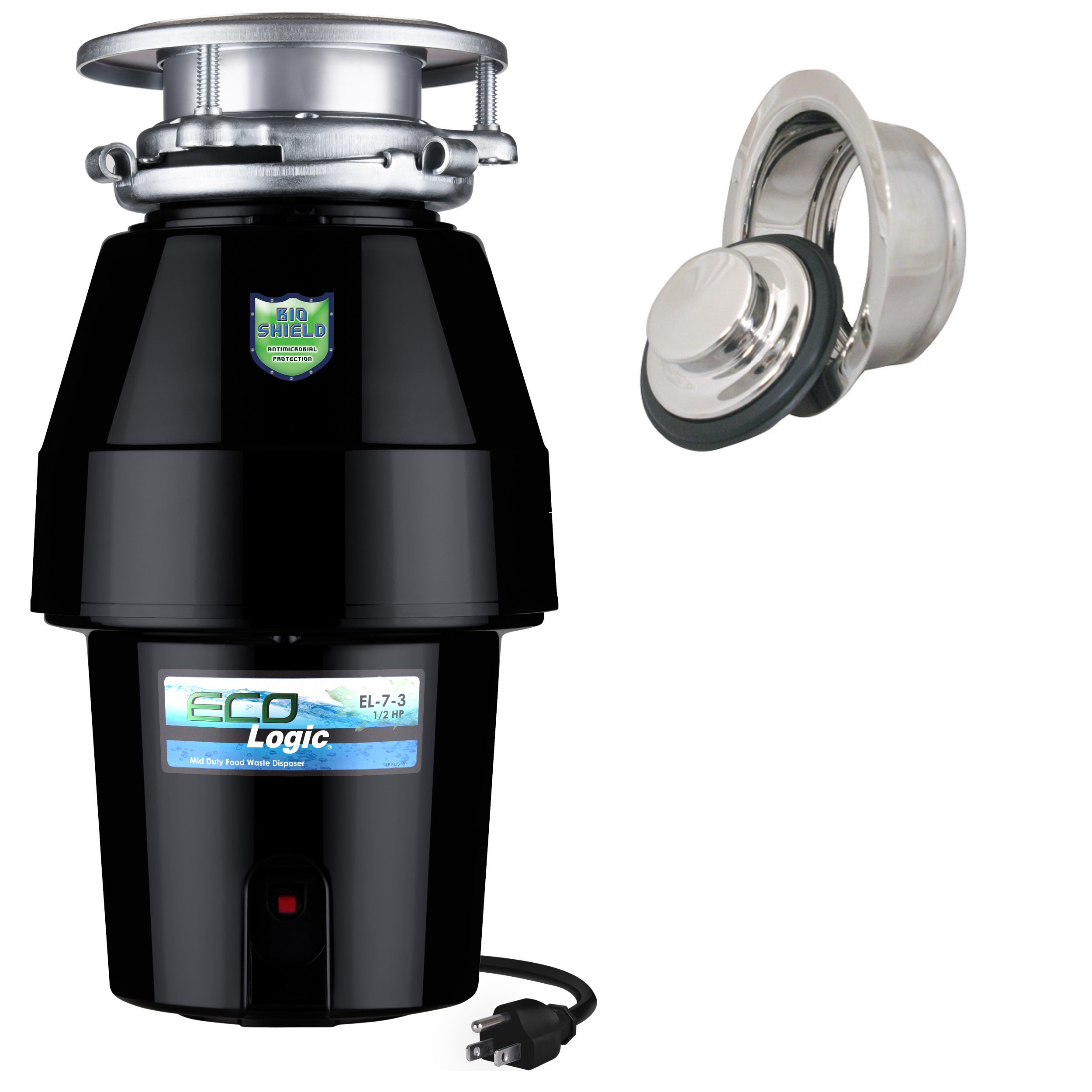 Eco Logic 1/2 HP Continuous Feed Garbage Disposal | Wayfair