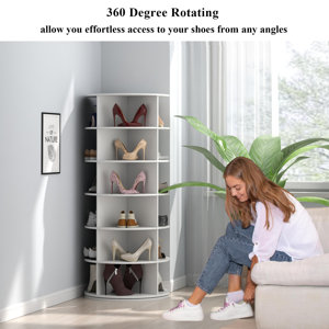 Hokku Designs 28 Pair Shoe Rack & Reviews | Wayfair