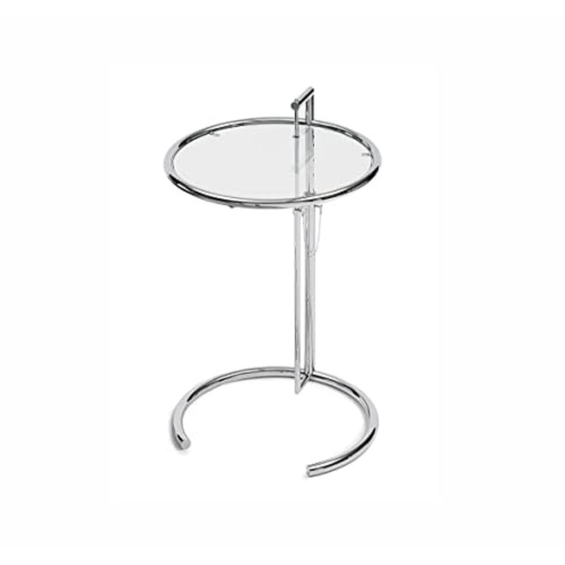 Wrought Studio™ Chiemi Glass Tray Top C Table End Table | Wayfair