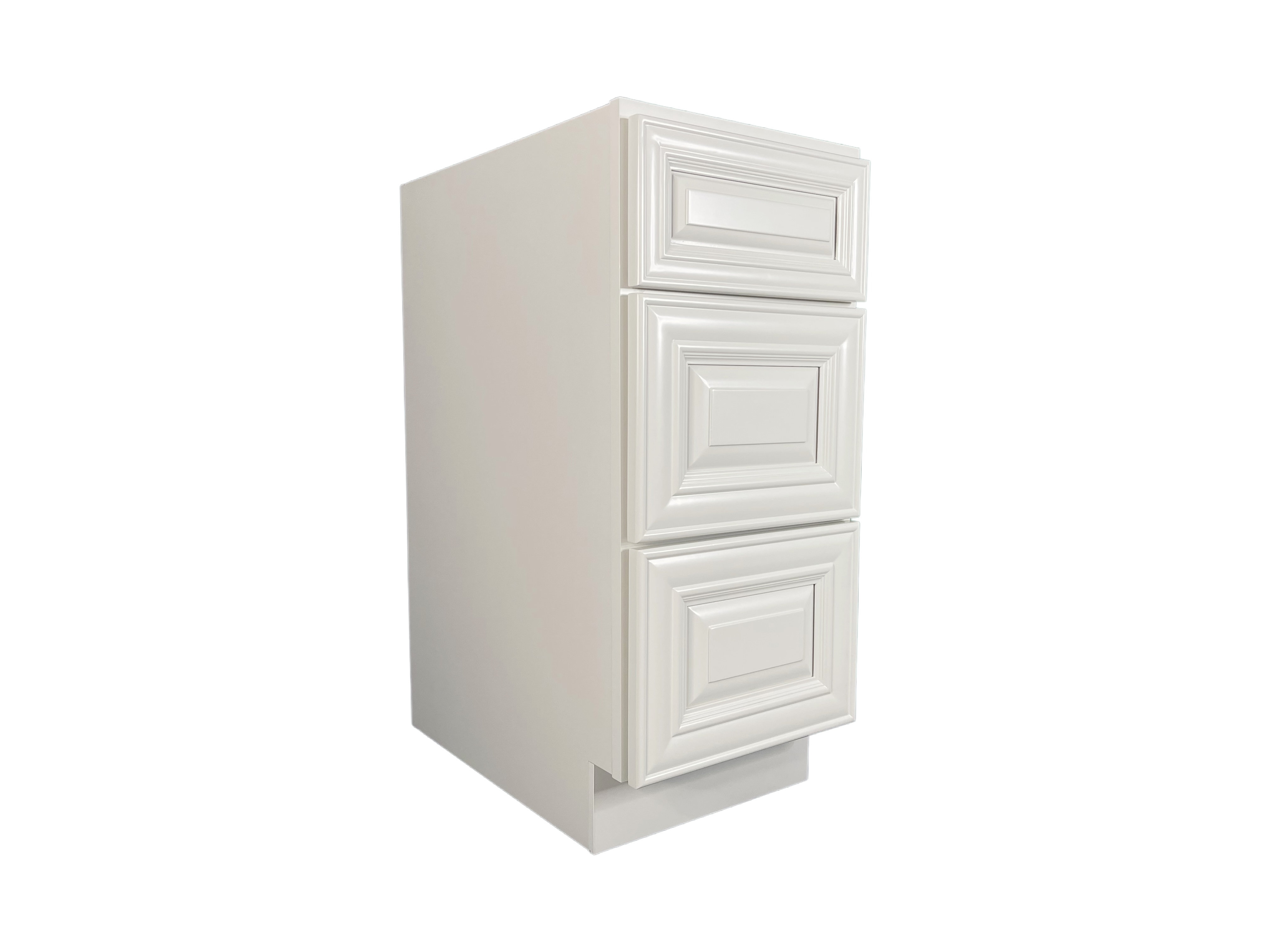 L&C Cabinetry 15 Inch Drawer Kitchen Base Cabinet - Raise Panel ...