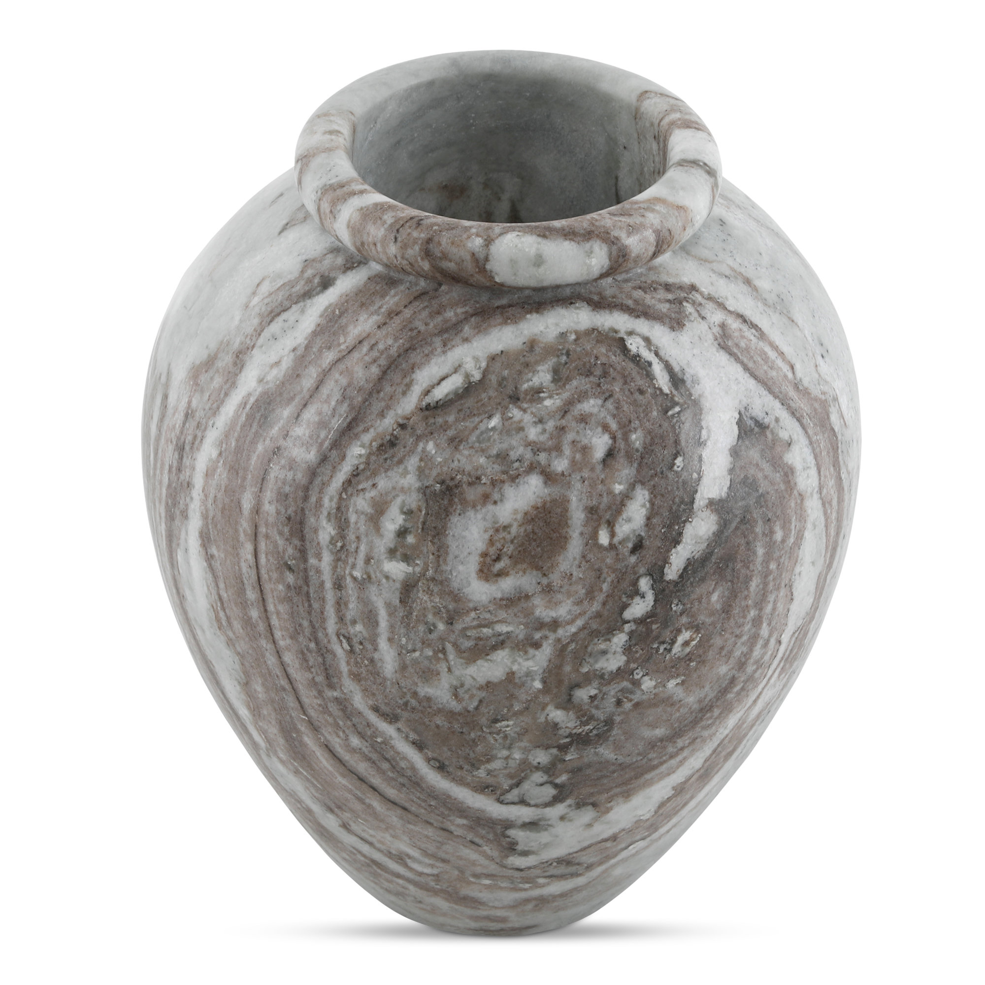 Dakota Fields Keirrah Vase Torrento Marble | Wayfair