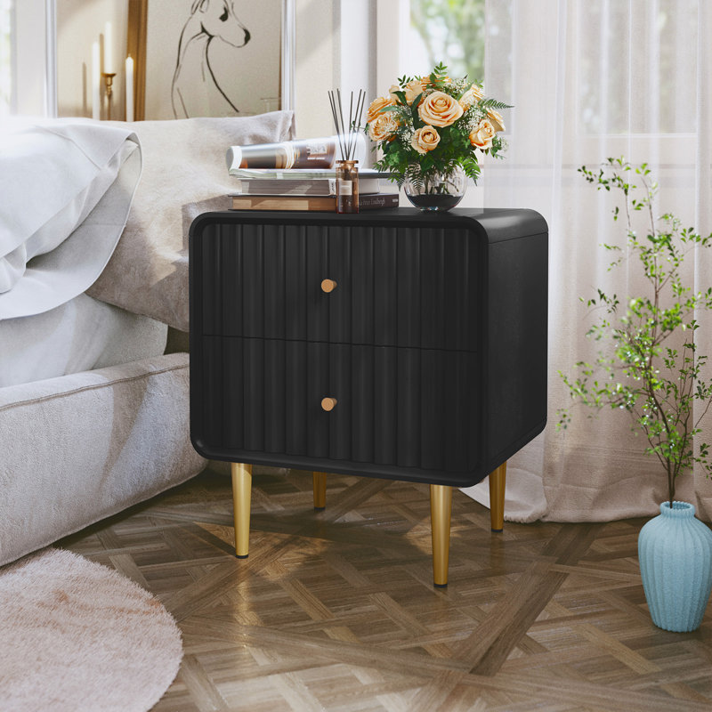 Mercer41 Touber 2 - Drawer Nightstand & Reviews - Wayfair Canada