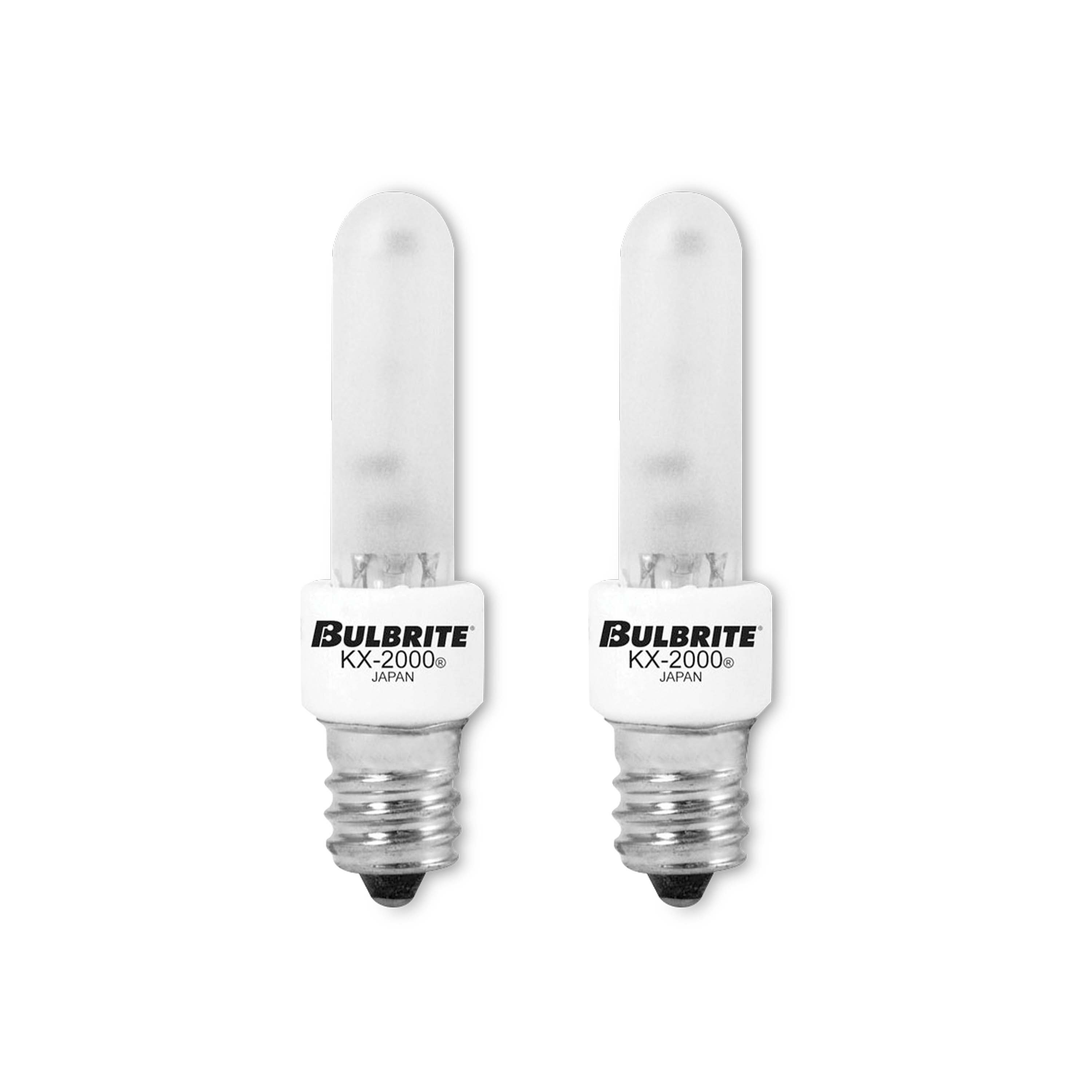 Bulbrite Industries 40W T3 E12 Dimmable Xenon/Krypton Stick Light Bulb ...