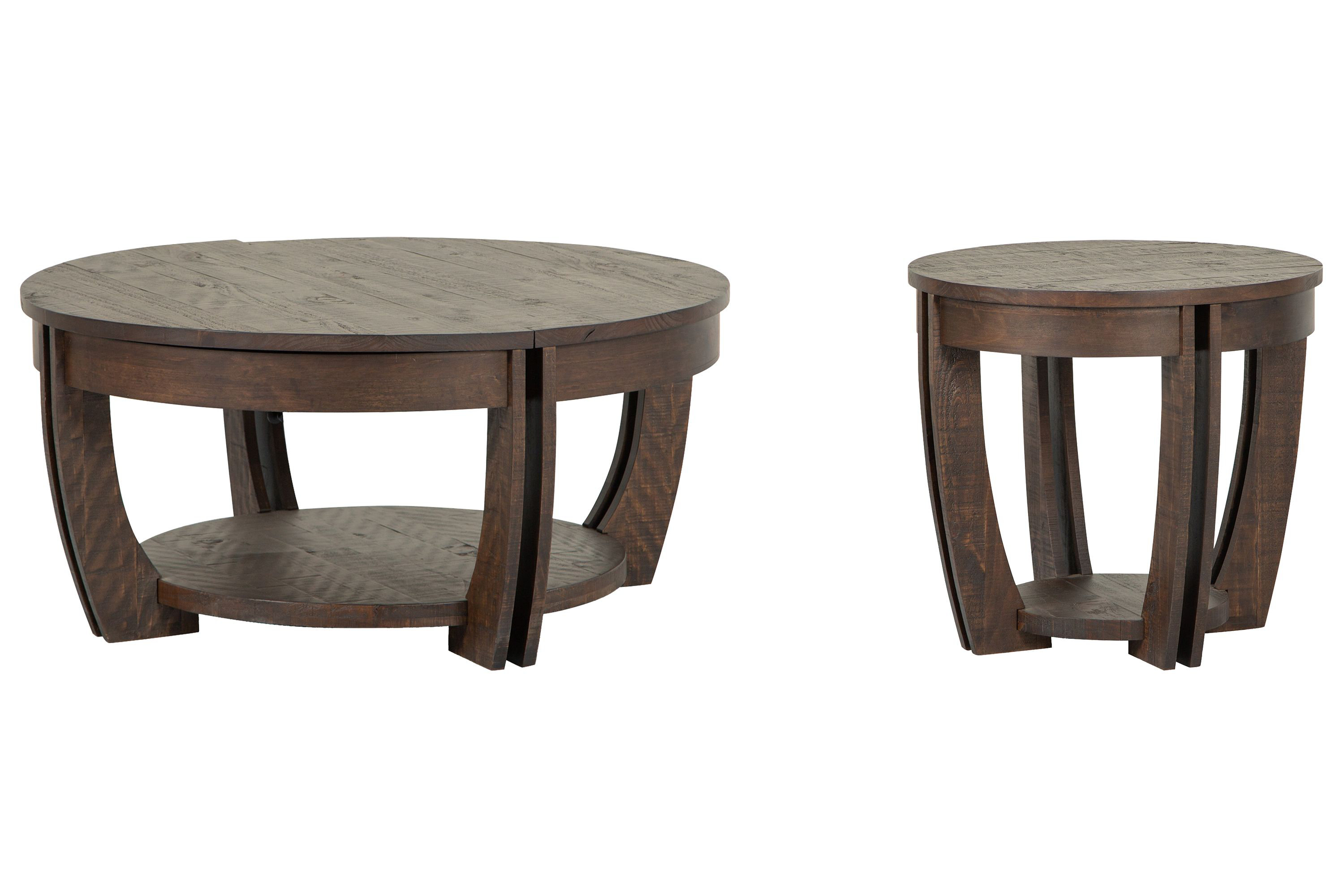 Canora Grey Lift Top Storage Cocktail Table With End Table | Wayfair