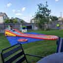 Intex 57167EP 221 Inch Inflatable Racing Fun Water Slide With 2 Surf ...