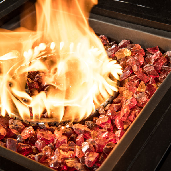 Teamson home 4kg Red Fire Glass | Wayfair.co.uk