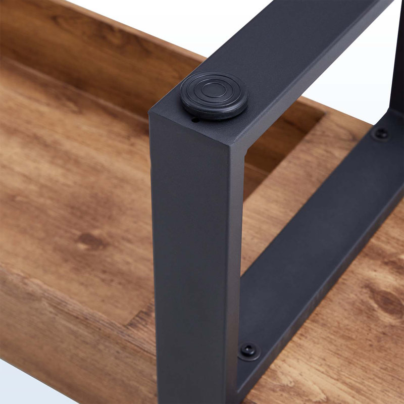 Millwood Pines Deliza MDF+Metal Bench | Wayfair