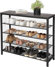 Ebern Designs 5-Tier Storage 25 Pair Shoe Rack & Reviews | Wayfair