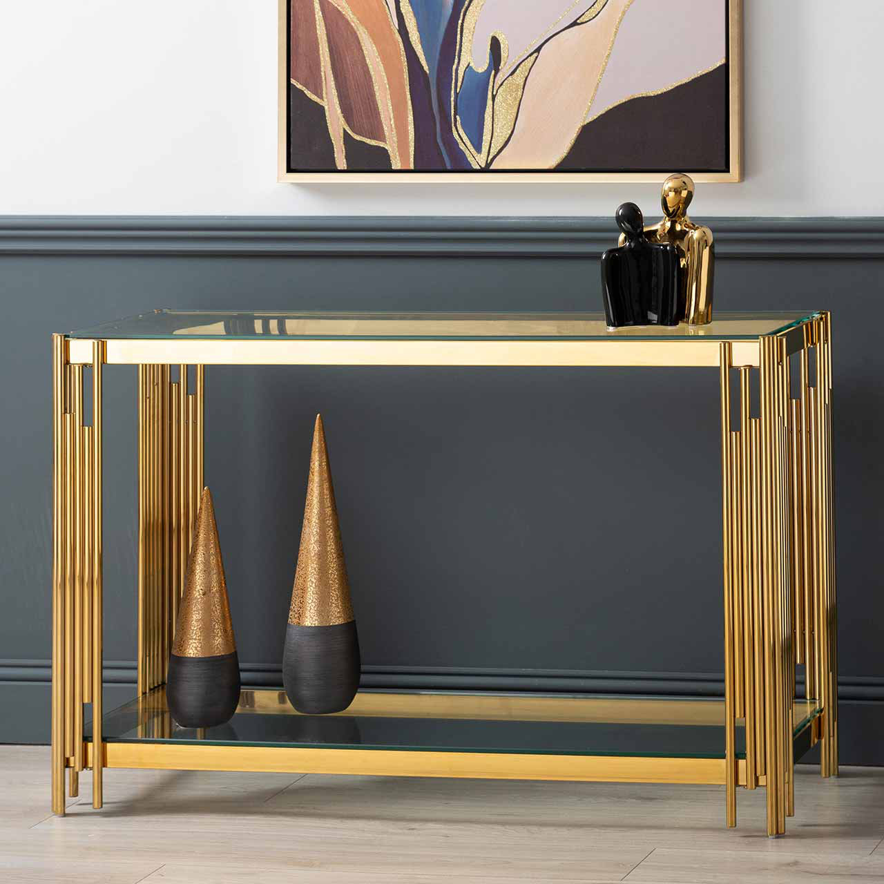 Metro Lane Console Table for Hallway Living Room Furniture, Slim ...