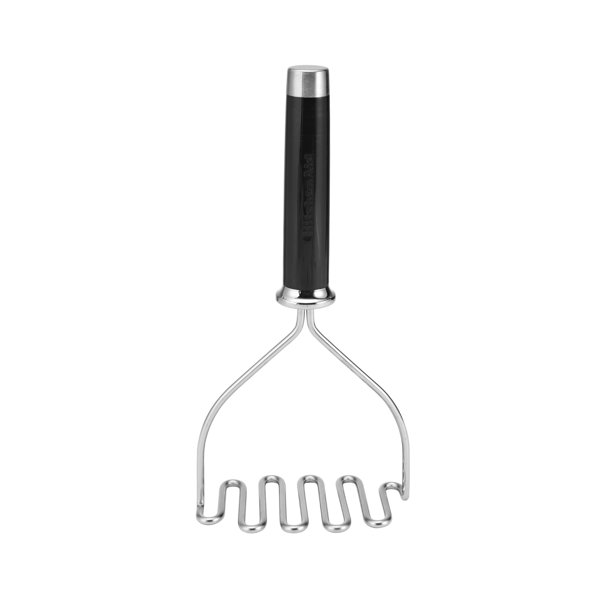 KitchenAid® Gourmet Stainless Steel Wire Masher, 10.24-Inch, Black ...