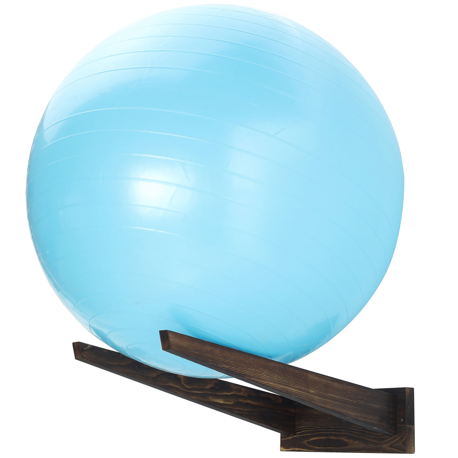 MY GIFT Cavero Home Wood Yoga Ball Storage Rack | Wayfair.co.uk