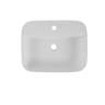 Latitude Run® Rectangular Countertop Ceramic Wash Basin (White Finish ...