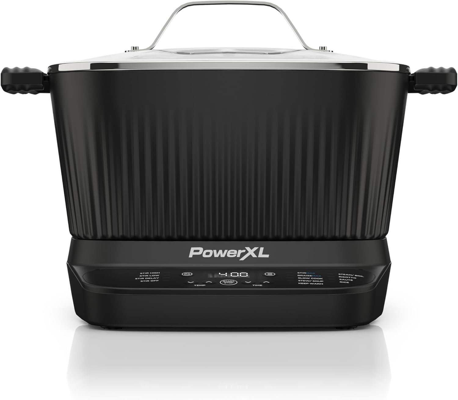 PowerXL STIRMAX 7.5 Quart Digital Multi-Cooker, 9 in 1 programable ...