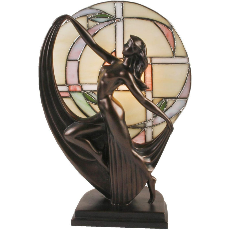 Rosalind Wheeler Souvenance Dancing Lady 36cm Table Lamp | Wayfair.co.uk