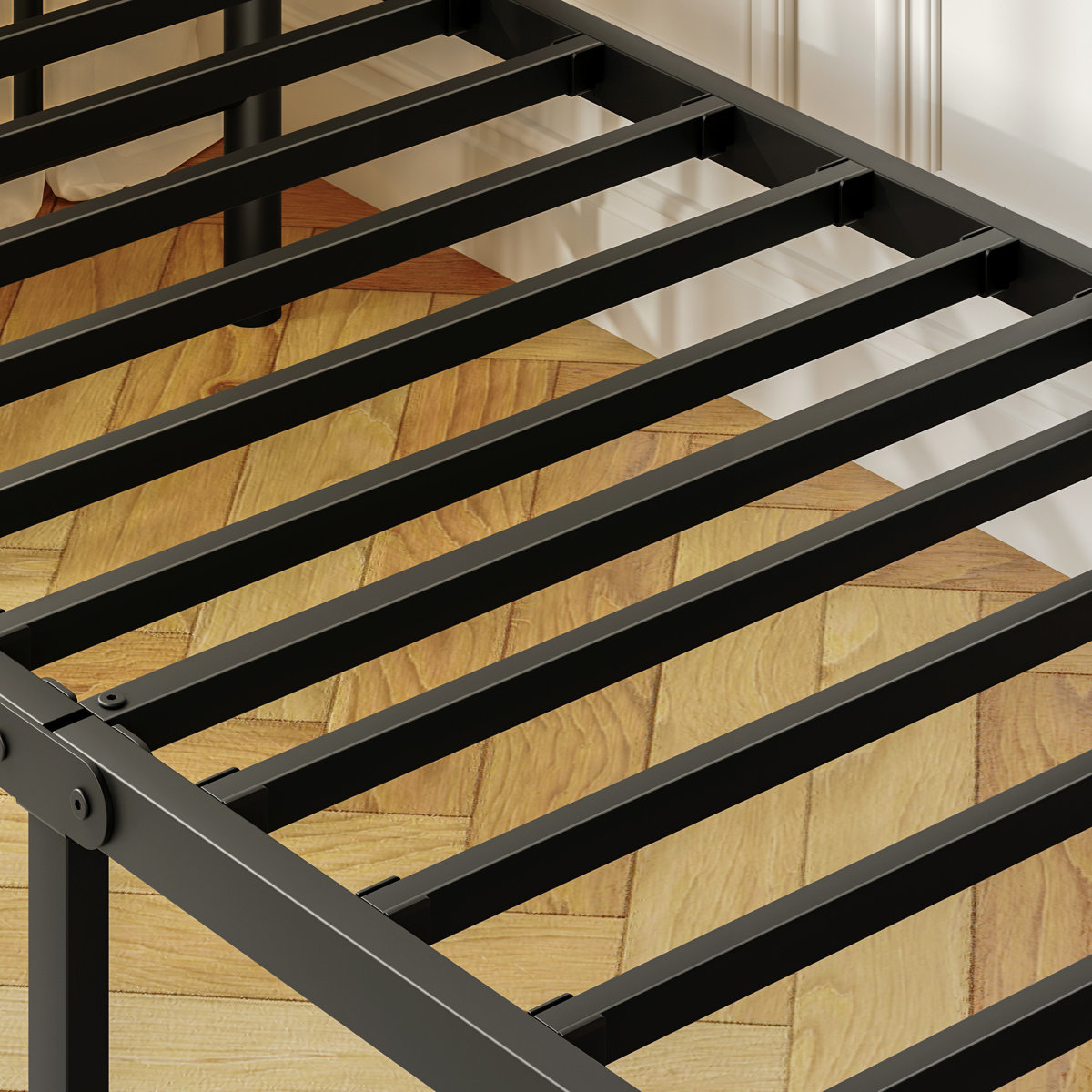 Charlton Home® Metal Daybed, Premium Steel Slat Support to 1500lbs ...