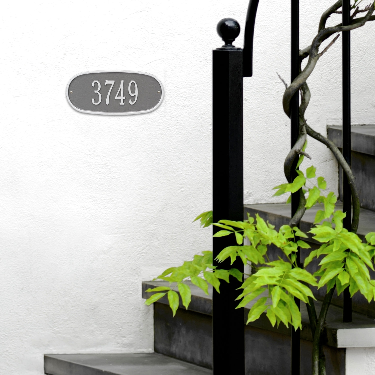 Whitehall Products Oval Standard Wall Address Plaque | Perigold