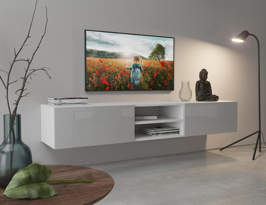 Ivy Bronx Cadarrius Floating TV Stand for TVs up to 78" & Reviews | Wayfair