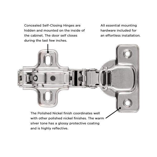 Hickory Hardware Cup Hinge | Wayfair