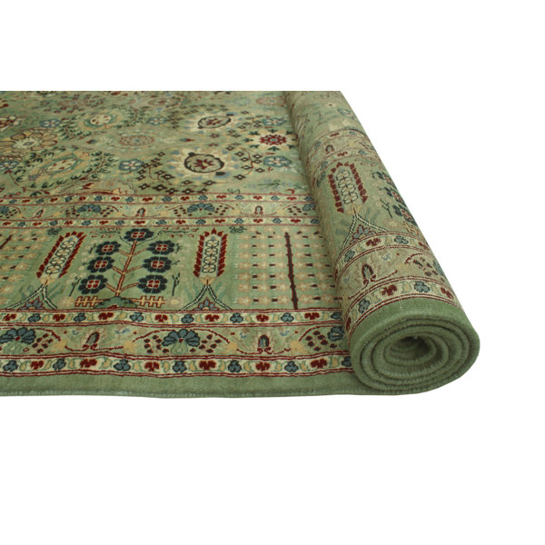 Noori Rug Pak-Persian Merve Green Rug | Wayfair
