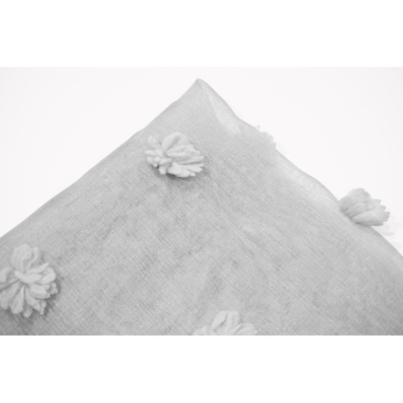 Latitude Run® 84" White Round Puff Window Curtain Panels | Wayfair