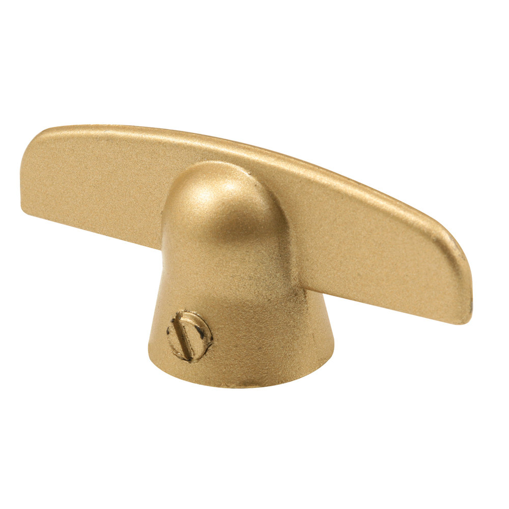 Prime-Line 3/8 in. Copperite Tee Crank Handle, fits Pella Windows ...