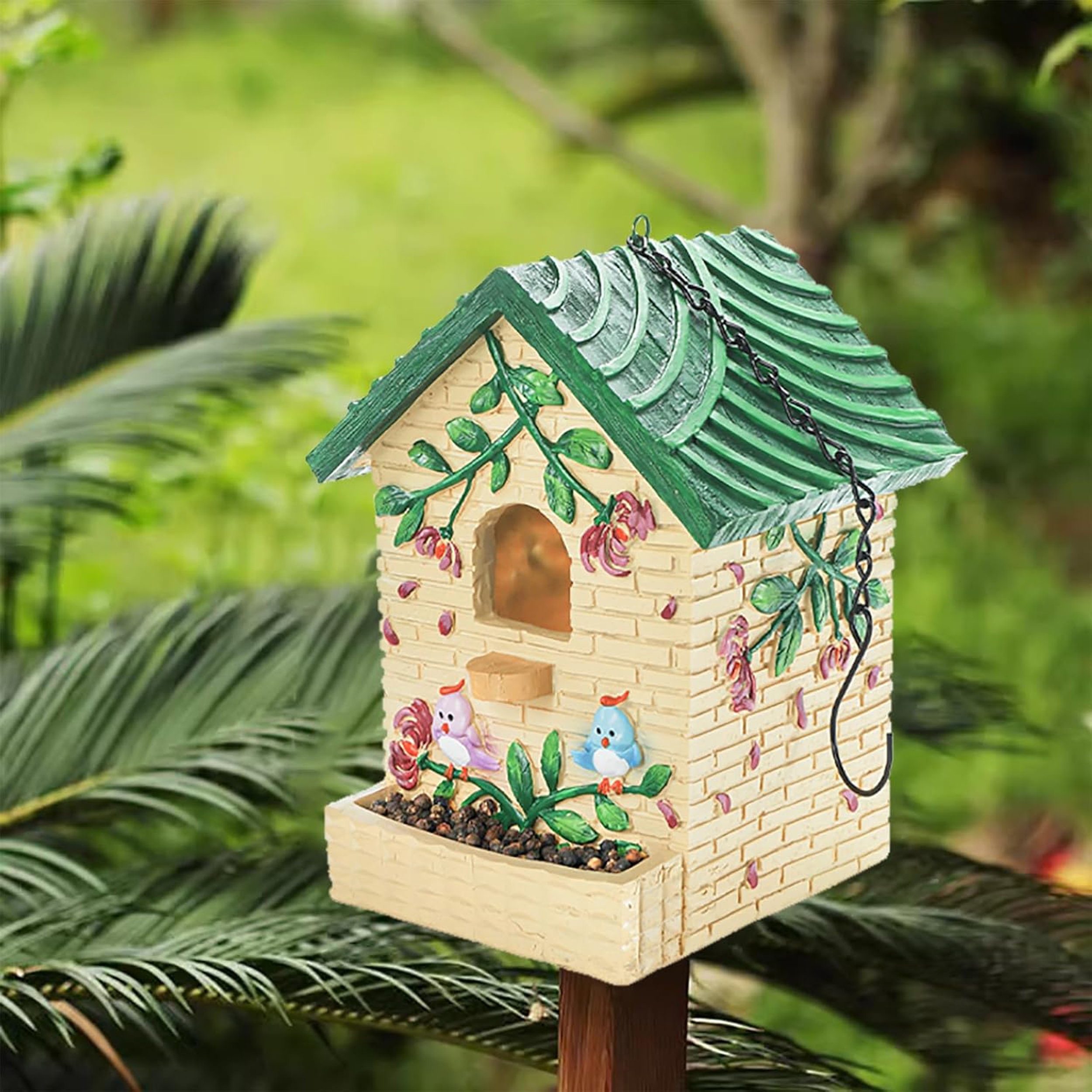 Ophelia & Co. Bird Houses For Outside, Clearance Garden Bird Feeder ...