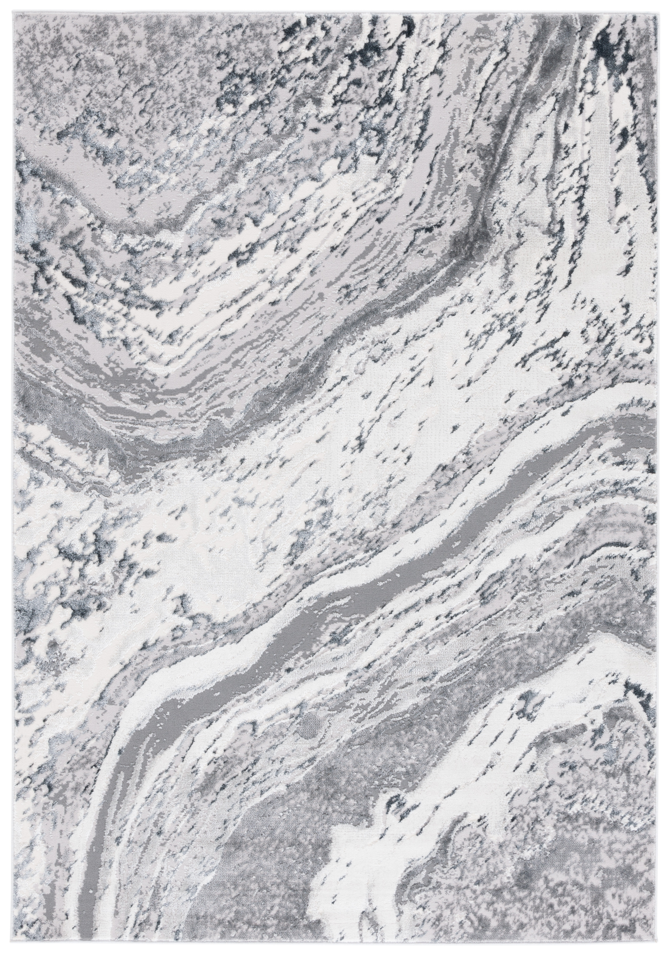 Wrought Studio™ Kayliann Performance Abstract Rug | Wayfair