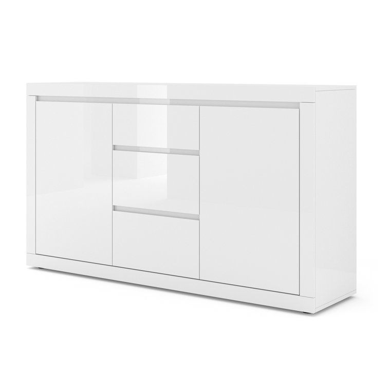 Ebern Designs Jalyce 3 Drawer 150Cm W Combi Chest | Wayfair.co.uk