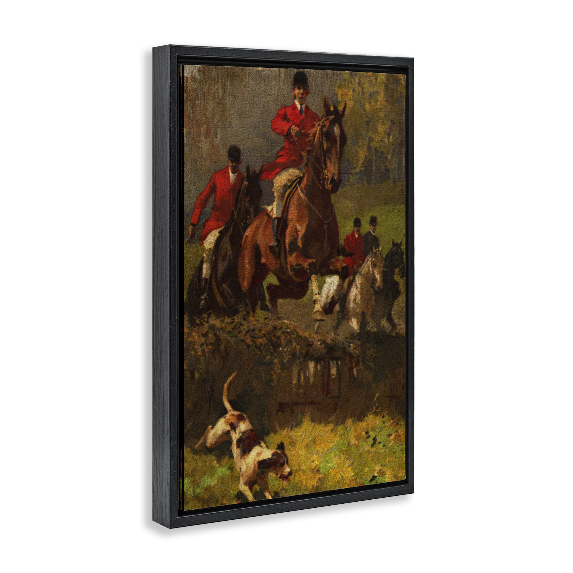 Latitude Run® Classic Hunting Dog Scene Canvas by Tina Higgins Designs ...