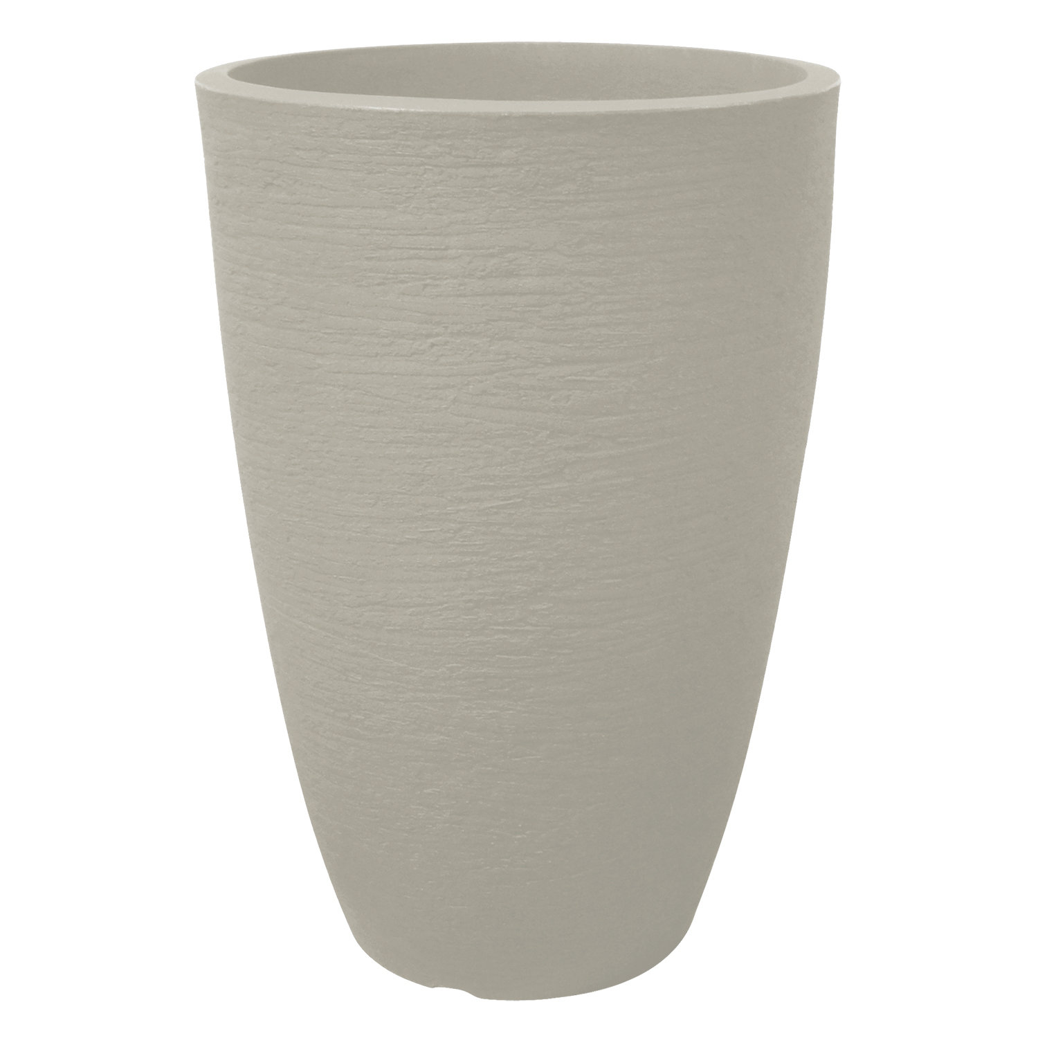 Mad Mats Aspen & Fig Modern Conic Planter Plant Pot, Durable Resin Pot ...