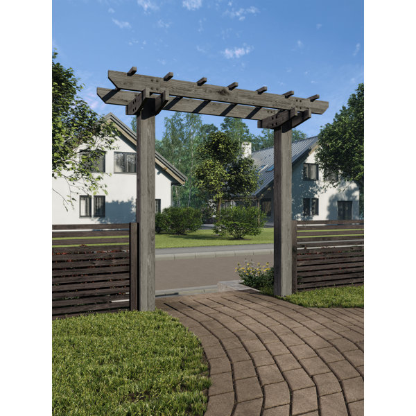 Vita Wildwood 2-Post Wood Arbor & Reviews | Wayfair