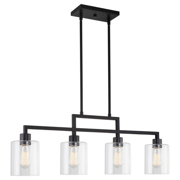 Gracie Oaks Runkle 2 - Light Kitchen Island Pendant | Wayfair