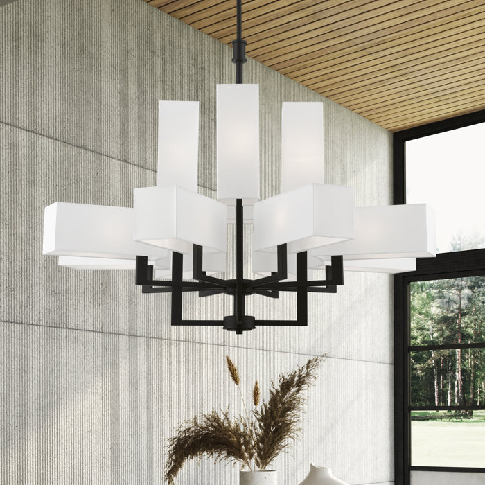 Wade Logan® Azil 12 - Light Dimmable Chandelier | Wayfair