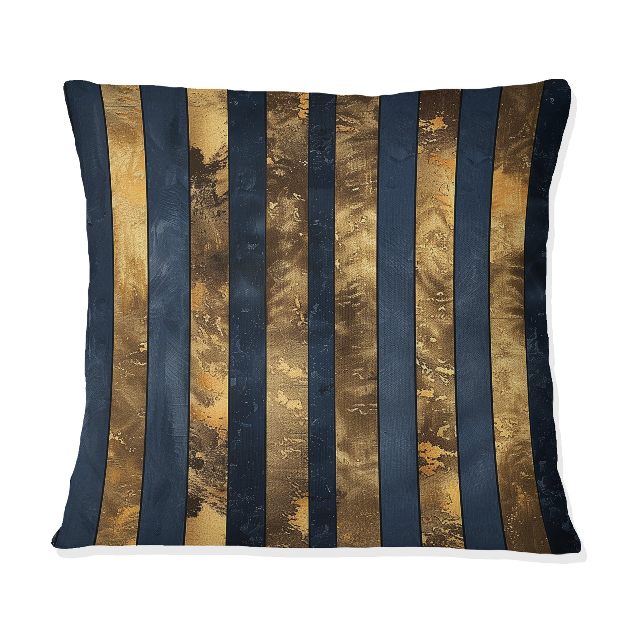 Design Art Glamorous Pinstripe II - Glam Throw Pillow | Wayfair