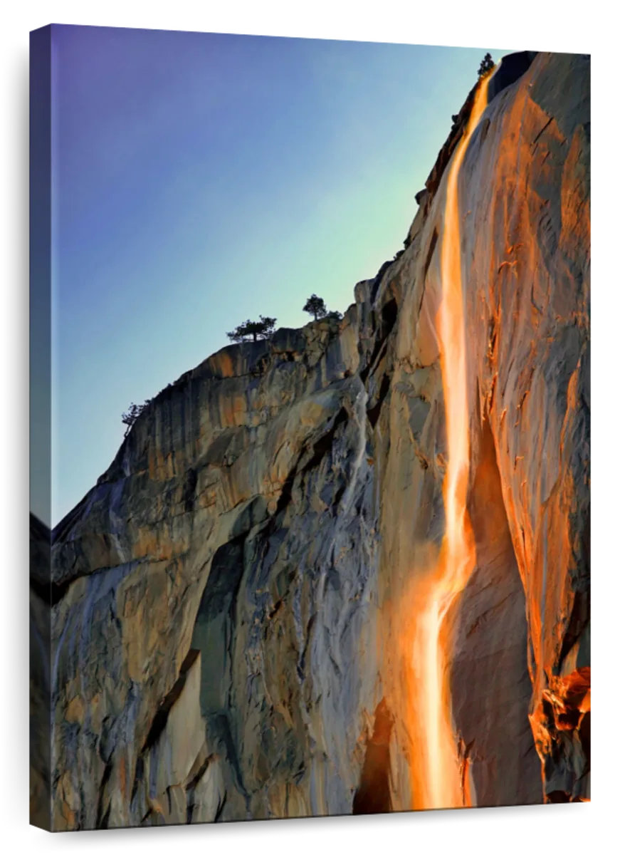 Millwood Pines Alvord Yosemite Fire Waterfall | Wayfair
